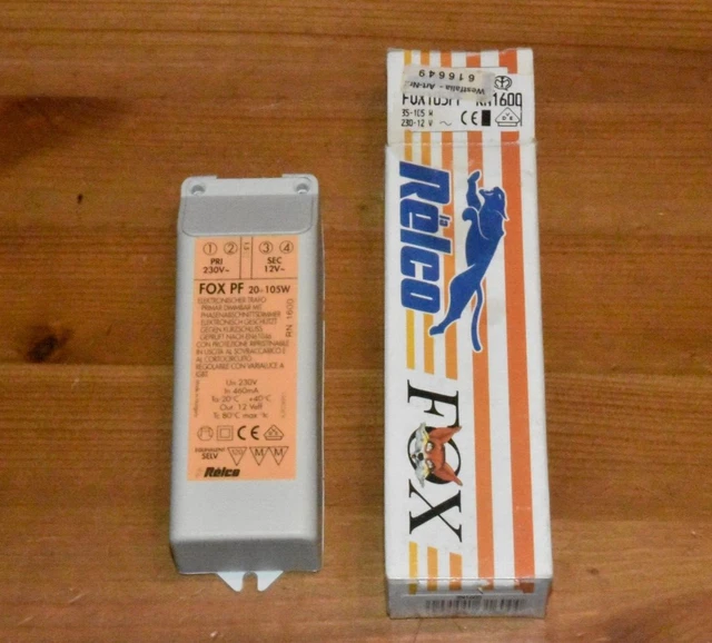RELCO TRANSFORMATOR FOX 105 PF 20-105W elektro #I EUR 39,00 - PicClick DE