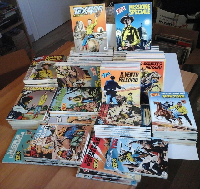 TEX GIGANTE ORIGINALE sequenza completa dal n.400 al 499 sergio bonelli ...