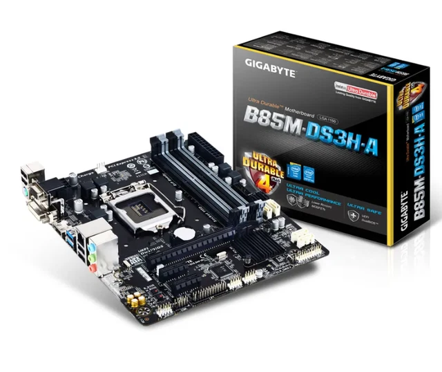 GIGABYTE GA-B85M-DS3H, LGA 1150, Intel Motherboard, Used in Perfect Condition. £29.88 - PicClick UK