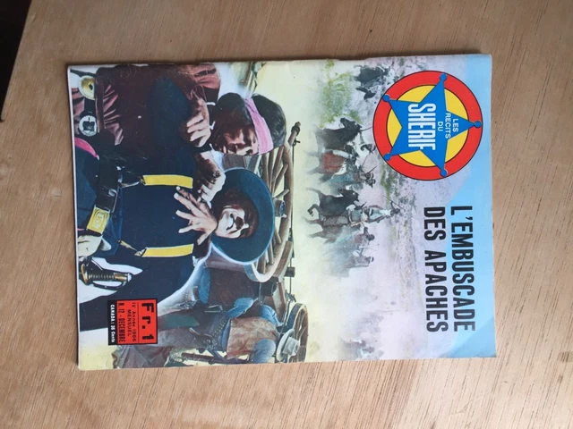 REVUE ROMAN PHOTOS LES RECITS DU SHERIF 12 1966 l embuscade des apaches ...