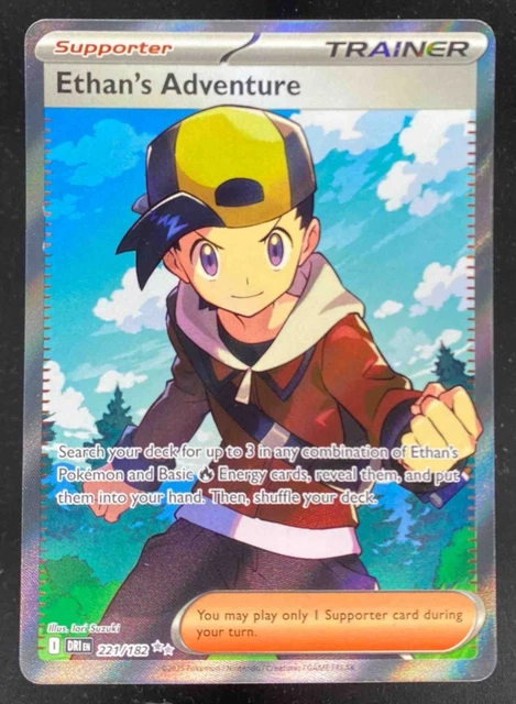 ETHAN'S ADVENTURE 2025 Pokemon SV Destined Rivals - DRI EN #221/182 $4. ...