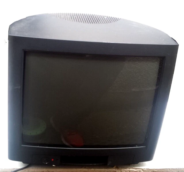 PHILIPS CRT VINTAGE Gaming Portable Colour Television Model: 17Pt1563 ...