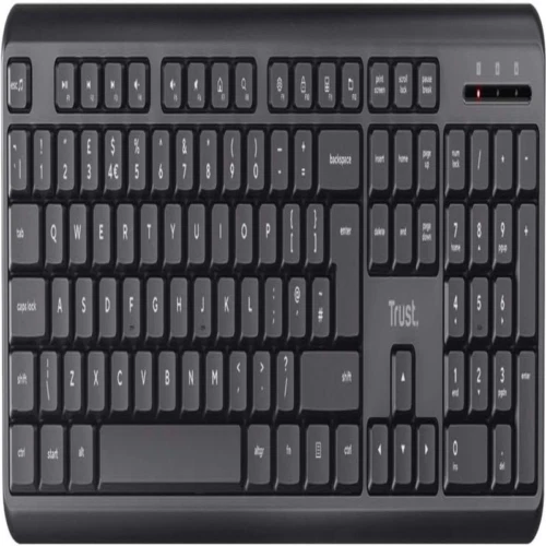 TRUST ODY SILENT tastiera wireless layout QWERTY UK, membrana bassa EUR ...