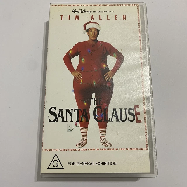 THE SANTA CLAUSE (VHS, 1994) Walt Disney Tim Allen Comedy Family ...