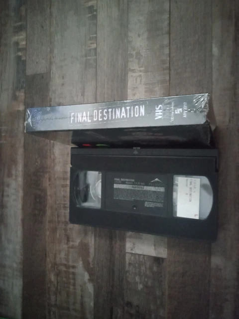 FINAL DESTINATION (VHS, 2001, Sell Through) Ex Rental Still Has Shrink ...