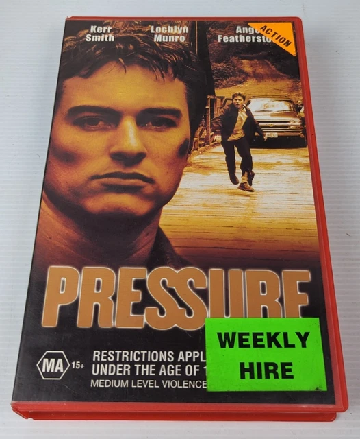 PRESSURE - VHS Tape - Big Box Ex-Rental 2002 Kerr Smith Action Thriller $9.95 - PicClick AU