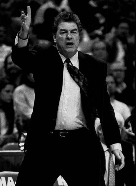 DETROIT PISTONS HEAD coach Coach Chuck Daly 1988 Basketball Old Photo ...
