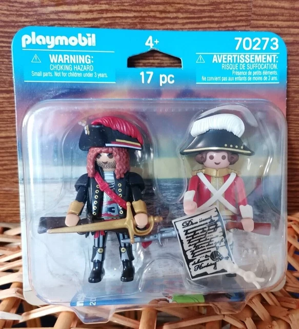 PLAYMOBIL ® 70273 Pirates Pirata E Soldato Della Marina Reale New OVP ...