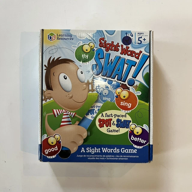 LEARNING RESOURCES SIGHT Word Swat Educational Sight Words Game $14.97 ...