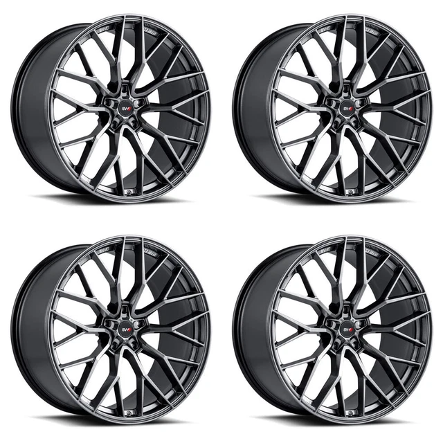 20& SAVINI SV-F2 Forged Graphite Concave Wheels Rims Fits Honda Accord ...