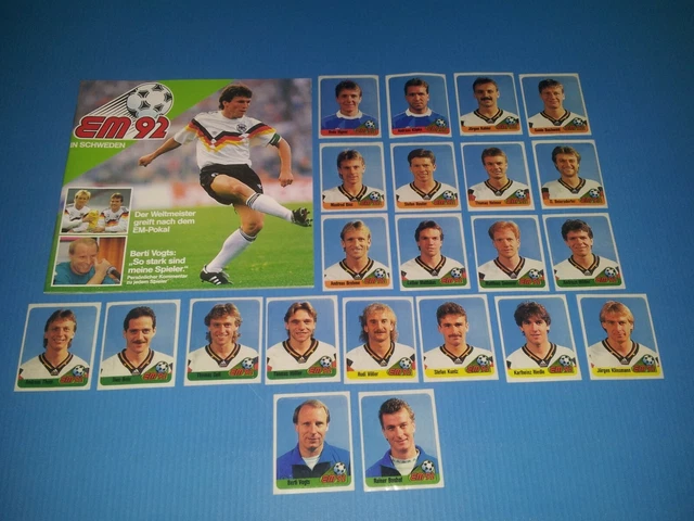 EM 1992 FERRERO Komplettset Complete Set Duplo Hanuta EUR 199,00 ...