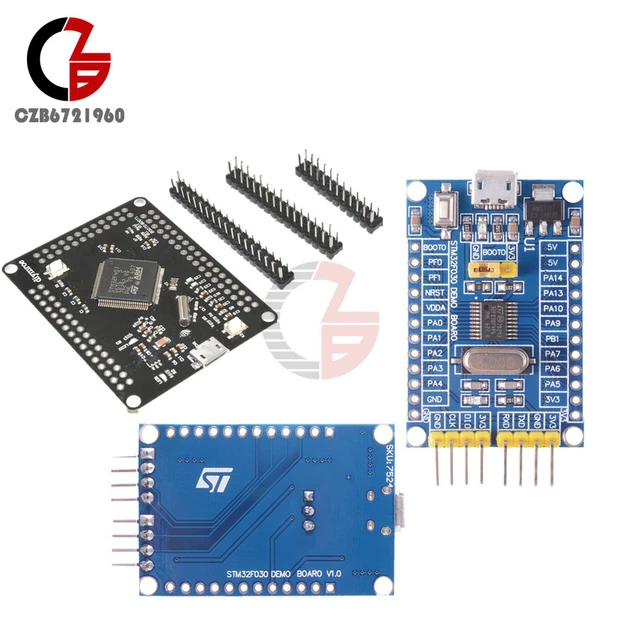 MINI SYSTEM ENTWICKLUNGSPLATINE ARM STM32 F030F4P6 STM32F407VGT6 Kern 32 Bit 48 MHz EUR 74,28 ...