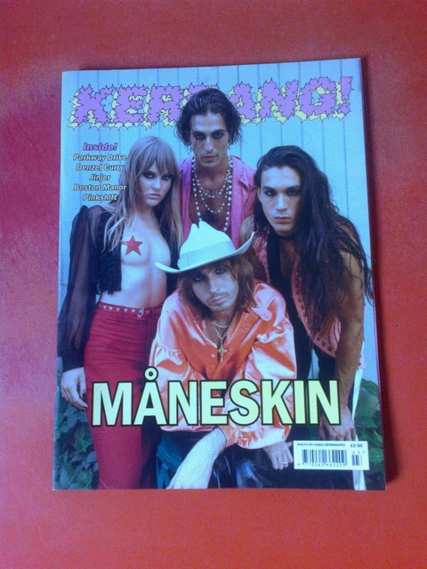 MANESKIN KERRANG! MAGAZINE 2022! Pinkshift Boston Manor £3.99 - PicClick UK