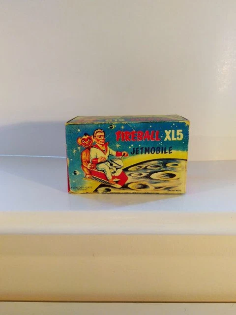 FIREBALL XL5 JETMOBILE Box By Golden Gate Toys 1962 repro Box £20.99 ...
