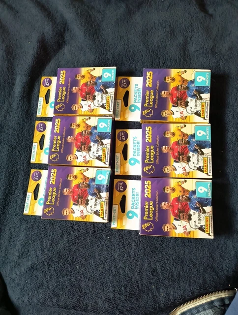 PANINI PREMIER LEAGUE 2025 Official Stickers Multi-Set (9 packets) £24. ...