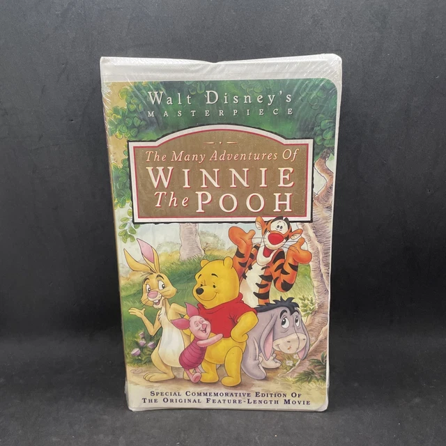 WALT DISNEY THE Many Adventures of Winnie the Pooh (VHS, 1996 ...