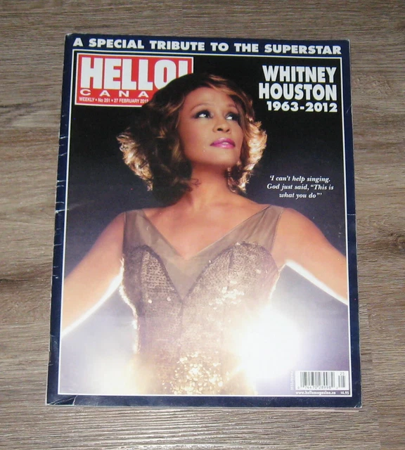 HELLO CANADA MAGAZINE Whitney Houston KATE Middleton ALYSON Hannigan ...