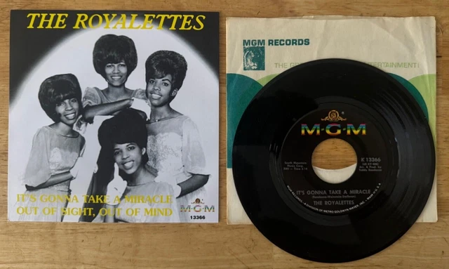 45 AMERICAIN SP The Royalettes It's Gonna Take A Miracle EUR 19,99 ...