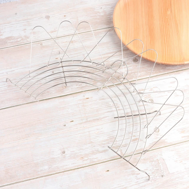 FRIED FOOD DRAINER Oil Drain Net Barbecue Draining Rack Pan Cooling ...