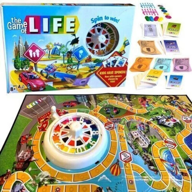 THE GAME OF Life Board Career Game | 2 or 4 or 6 Players Educational ...