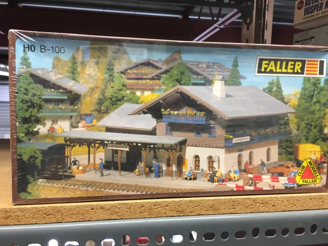 BÂTIMENT STATION ALPINE Faller # B-100 Échelle Ho EUR 36,15 - PicClick FR