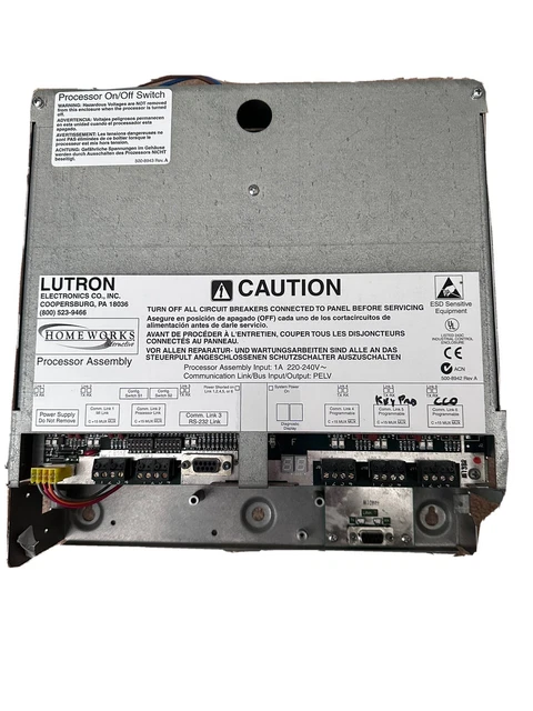 LUTRON HOMEWORKS INTERACTIVE processor £600.00 - PicClick UK