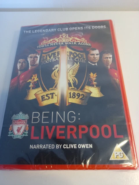 BEING LIVERPOOL DVD The Legendary Club Opens Its Doors Narrated By ...