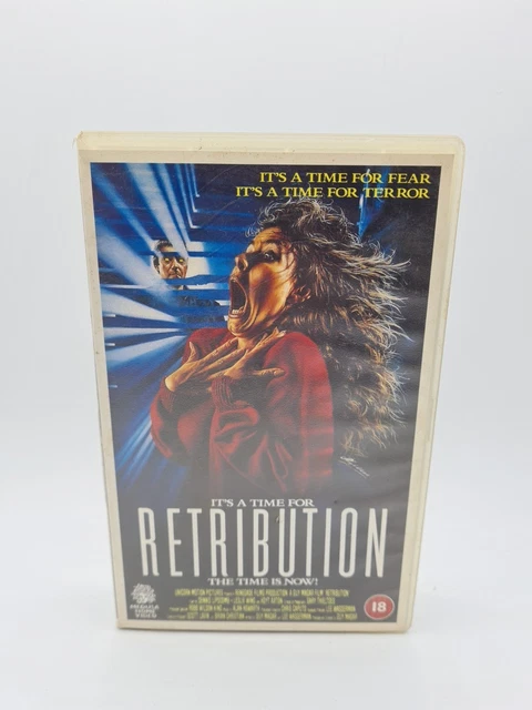 RETRIBUTION BIG BOX Ex Rental Vhs Tape Horror 80S Medusa Video £14.99 ...