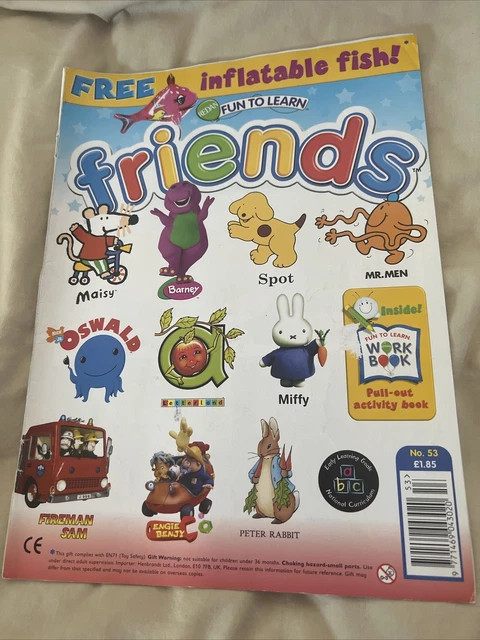 Friends Magazine Issue 53 2003 Fun To Learn £3 00 Picclick Uk
