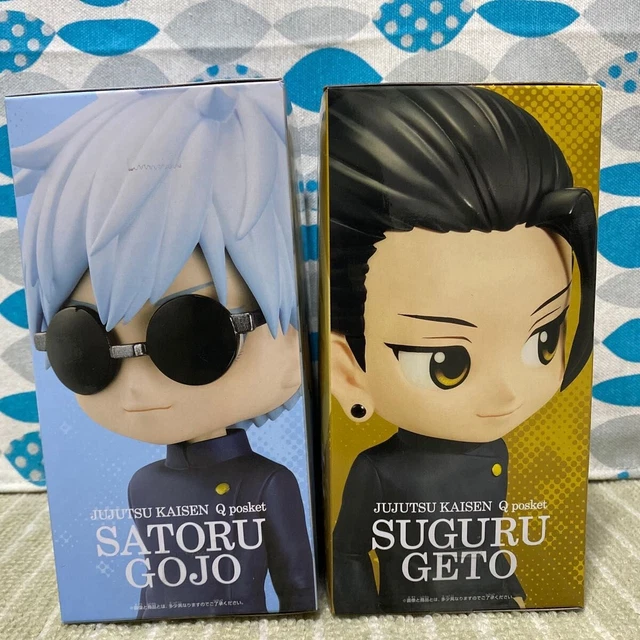 Q POSKET JUJUTSU Kaisen Satoru Gojo II B Suguru Geto Set figure Qposket ...