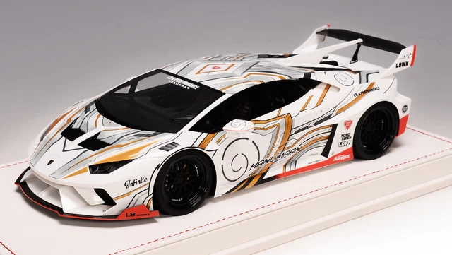 1/18 IVY MODELS Lamborghini Huracan GT Liberty Walk Infinite Cuir Base ...
