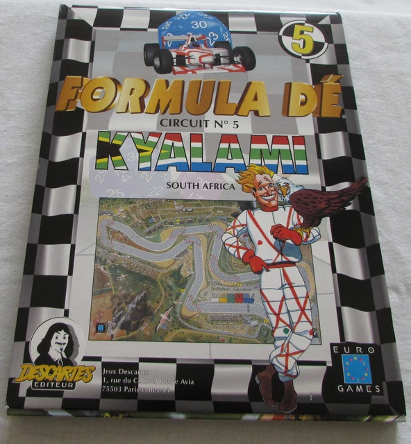 FORMULA DE BOARD Game Race Car Track 5 South Africa & 6 San Marino ...
