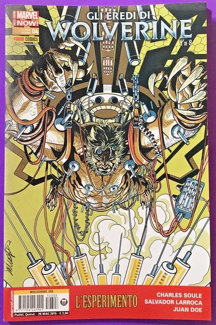 FUMETTO MARVEL “GLI Eredi Di Wolverine” N.308 Anno 2015 -New/Perfect -Rif. 9336 EUR 11,99 ...