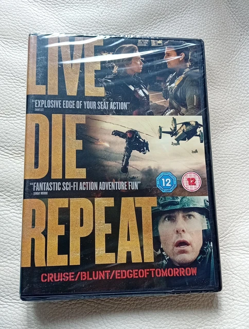 LIVE DIE REPEAT War Of The Worlds DVD Thriller & Mystery (2014) Tom ...