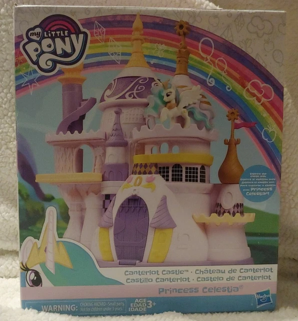 MY LITTLE PONY Canterlot Castle Playset w/Princess Celestia E5522 *See ...