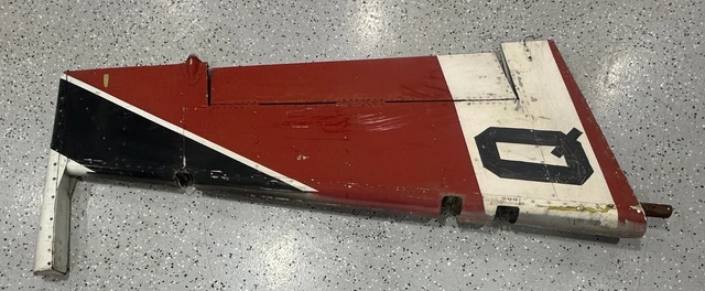PIPER PA23-250 AZTEC Rudder Assy With Trim Tab Sn- 27-4016 P/N: 16199 ...