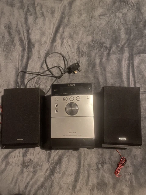 SONY MICRO HI-FI System CMT-EH15 CD Player FM/ AM Radio Black £39.99 ...