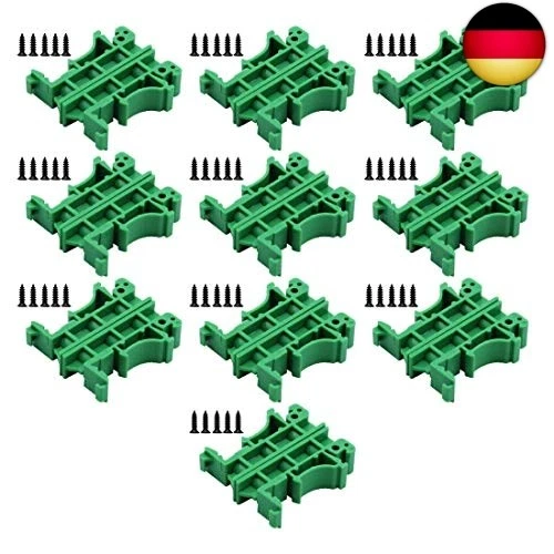 WJMY HUTSCHIENEN ADAPTER Set PCB DIN C45 Schiene Leiterplatte Montage ...