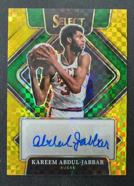 2021-22 PANINI SELECT Kareem Abdul-Jabbar signatures auto or/10 EUR 0,96 - PicClick FR