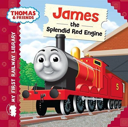 THOMAS & FRIENDS: My First Railway Library: James the Splendid Red ...