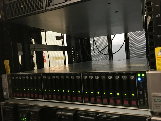 HPE PROLIANT DL380 Gen9 Server Dual 10 Core E5-2660v3 10x1.6TB**16TB ...