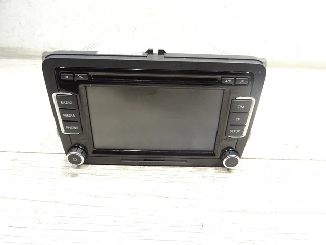 VOLKSWAGEN SCIROCCO GOLF Mk6 Radio Stereo Head Unit Cd 2011 3C8035195 ...