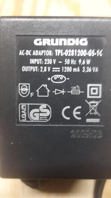 GRUNDIG AC/DC ADAPTER Tpl Rasierer EUR 2,00 - PicClick DE