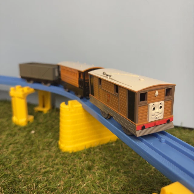 TOMY PLARAIL TRACKMASTER Toby Thomas The Tank Engine Used £15.95 ...