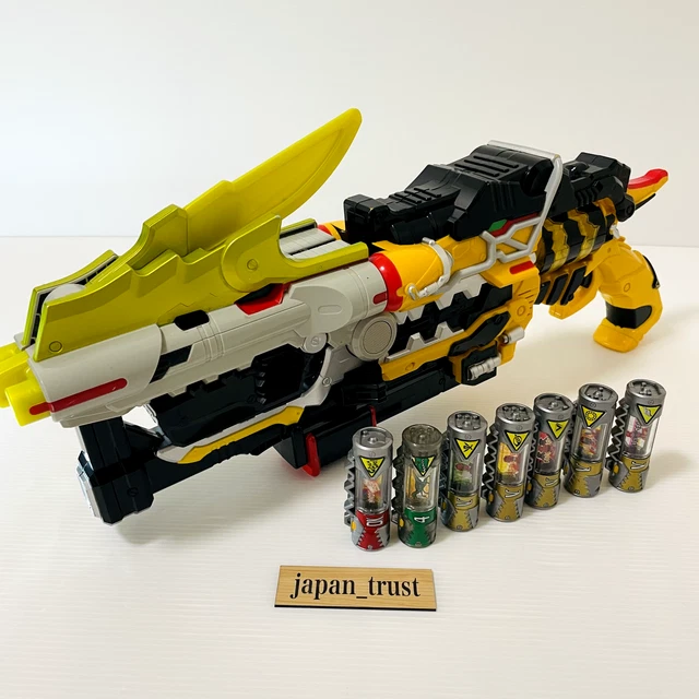 DX POWER RANGERS Dino Charge Super Sentai Kyoryuger revolver Gabu ...