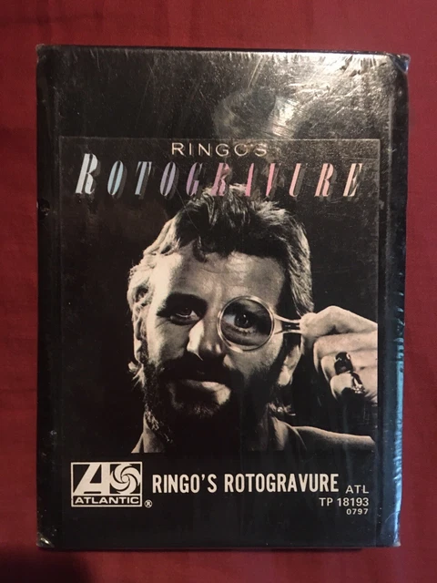 NOS RINGO STARR Ringo's Rotoincisione nastro 8 tracce 1976 Atlantic ATL ...