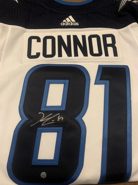 KYLE CONNOR WINNIPEG Jets Autographed Adidas Authentic Hockey Jersey ...