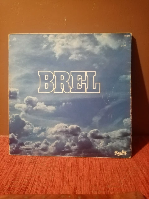 33 TOURS LP JACQUES BREL PAROLES et musique 1977 Barclay album " Jaurès ...