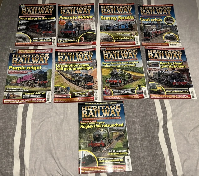 HERITAGE RAILWAY MAGAZINE 2022, Back Issues £11.11 - PicClick UK