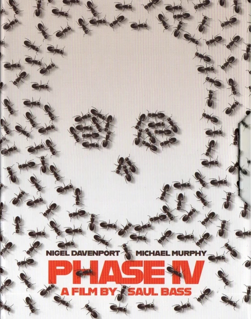 PHASE IV 4K UHD + Blu-Ray Vinegar Syndrome Saul Bass Science Fiction ...